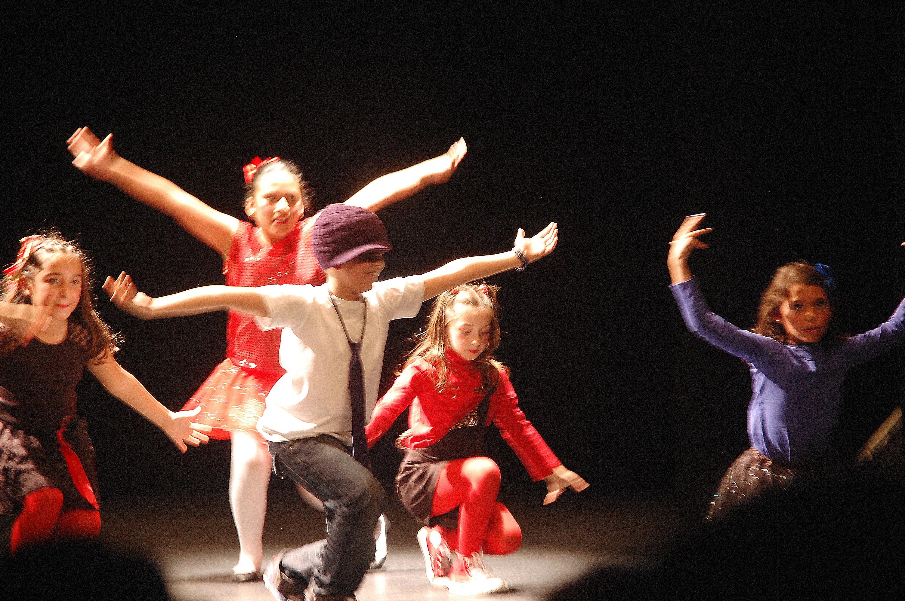 Danza moderna niños - Escuela Municipal de Música y Danza Arganda